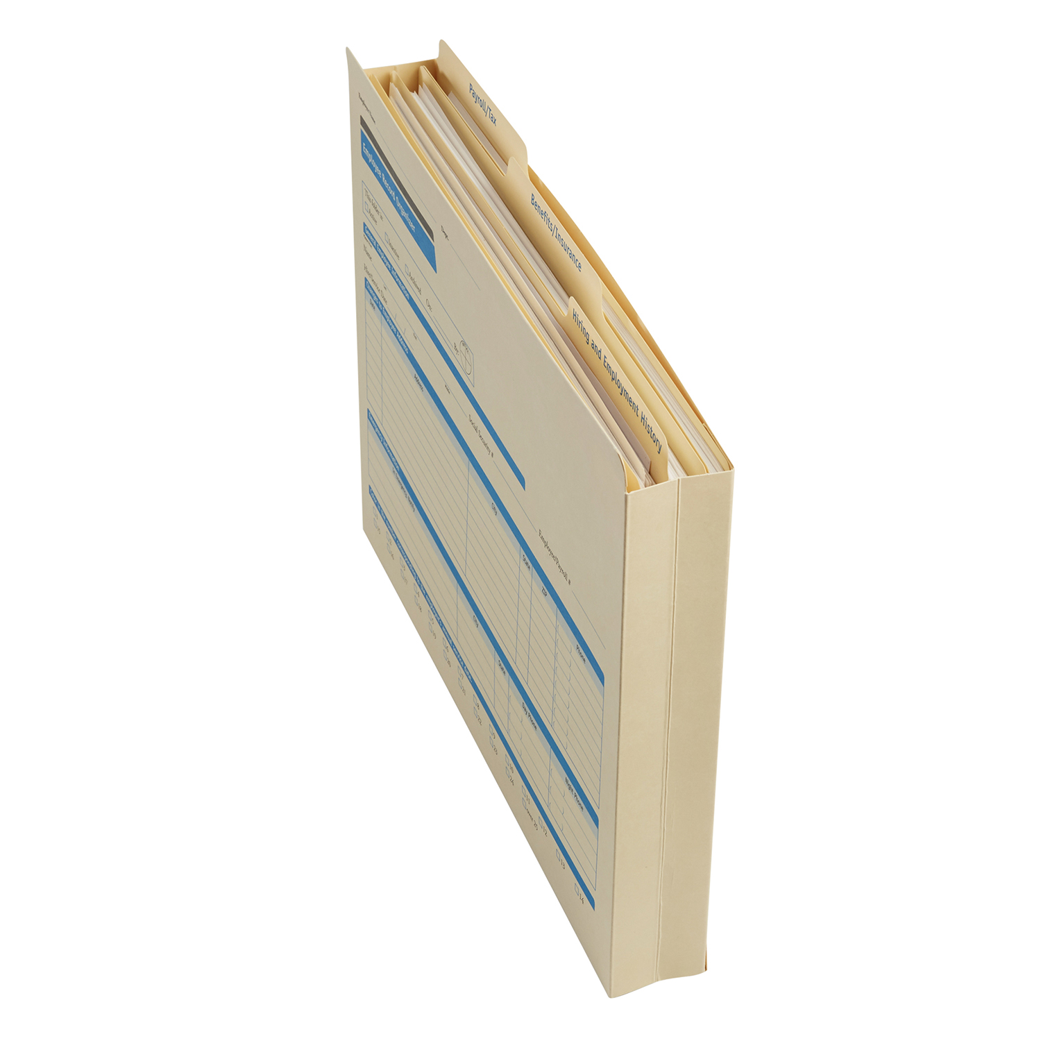ComplyRightDealer | Employee Record Organizer, 3 Folder Set, 25-Pack